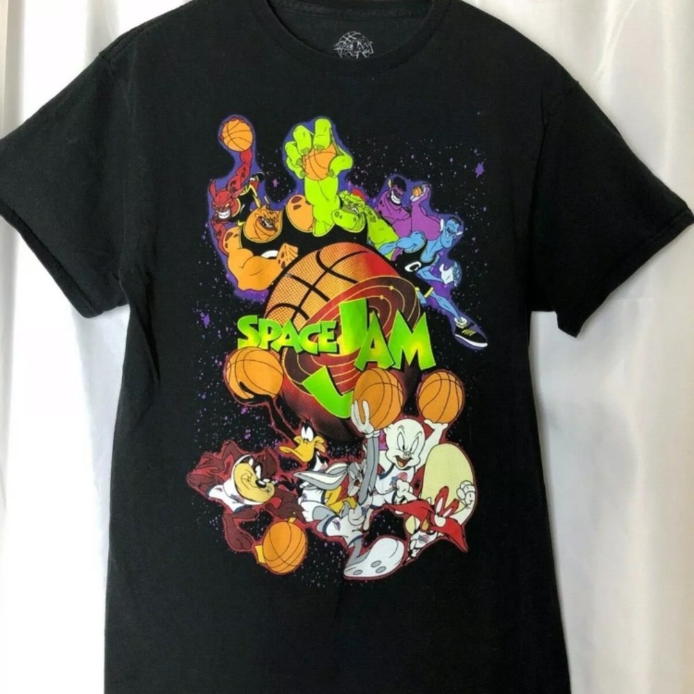 Warner Bros. Men's Vintage Space Jam T-Shirt - Gem